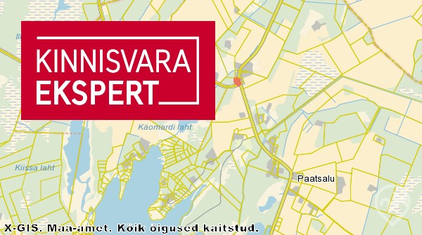 Müüa maja, Paatsalu kaupluse kinnistu, Paatsalu küla, Varbla vald